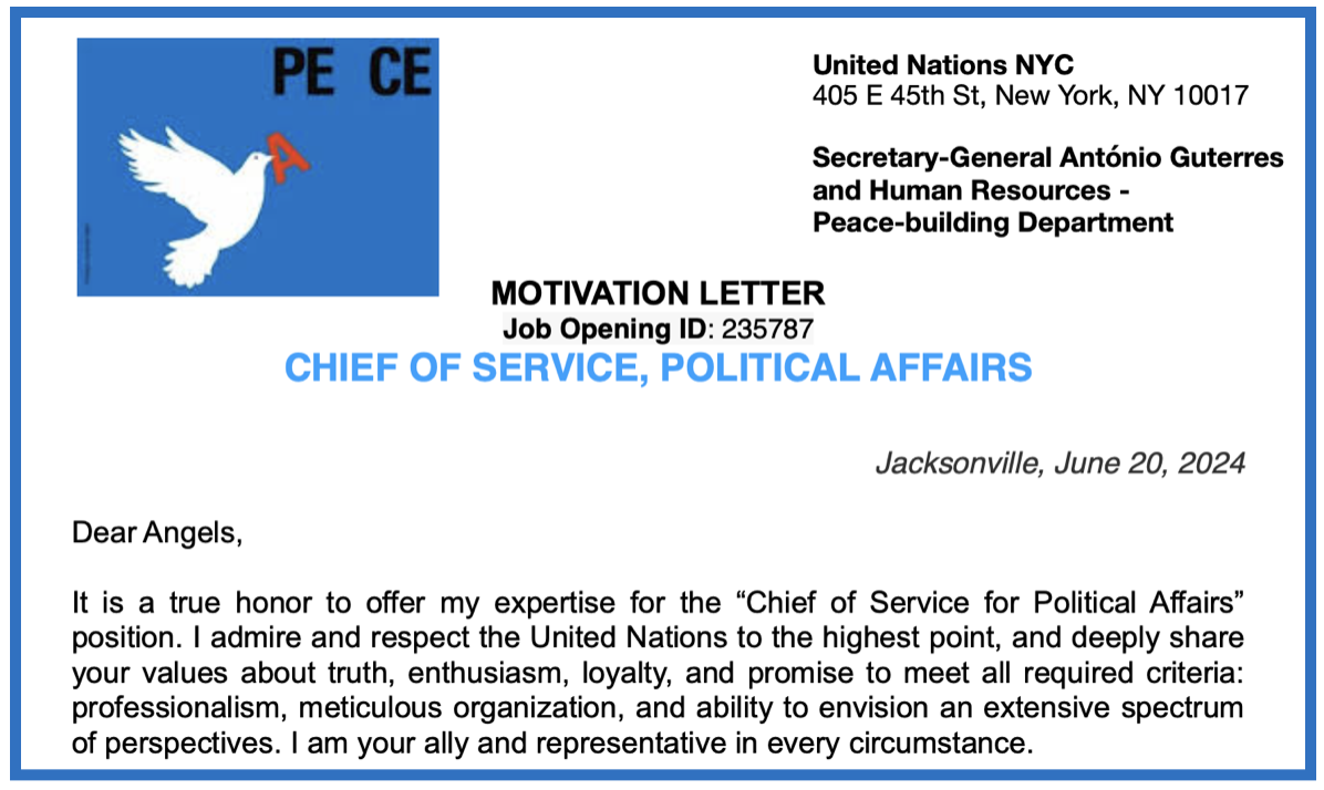 Presidential Letters – PachaMamArt